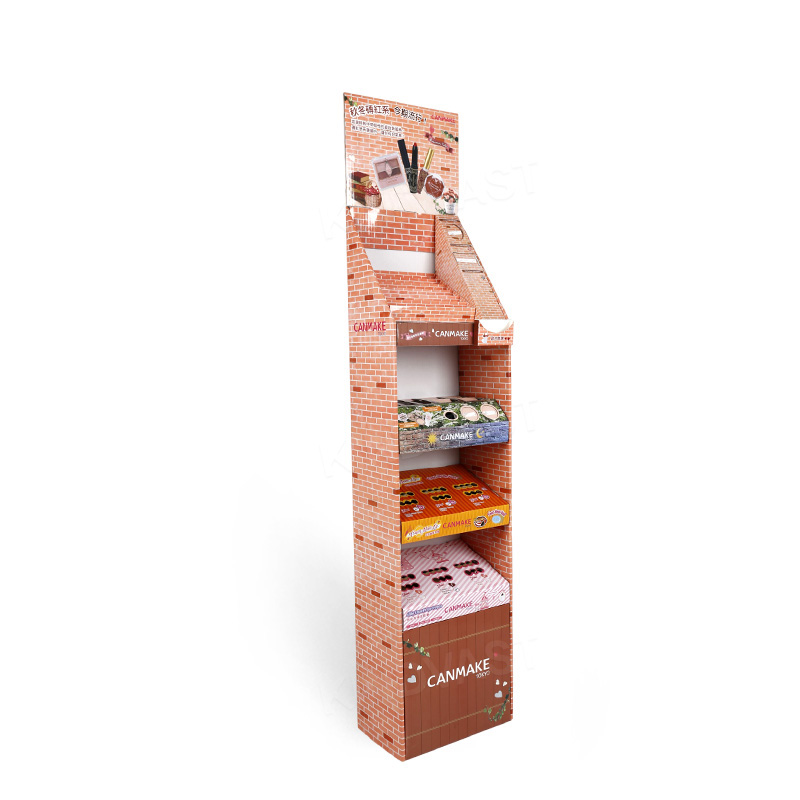 Cosmetics set paper display rack - Dongguan Kindvast Display and ...