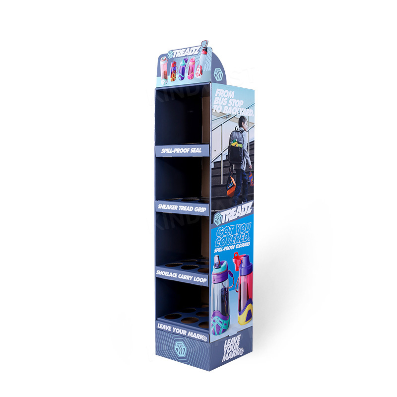 Outdoor water cup paper display rack - Dongguan Yisen Exhibition ...