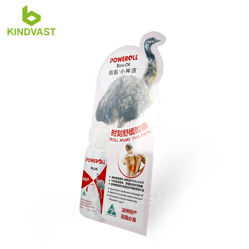 Emu Oil paper Standing Plates - Dongguan Yisen Exhibition Packaging Co ...