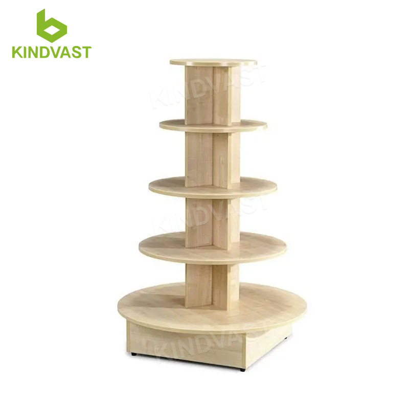 Supermarket wooden display rack - Dongguan Yisen Exhibition Packaging ...