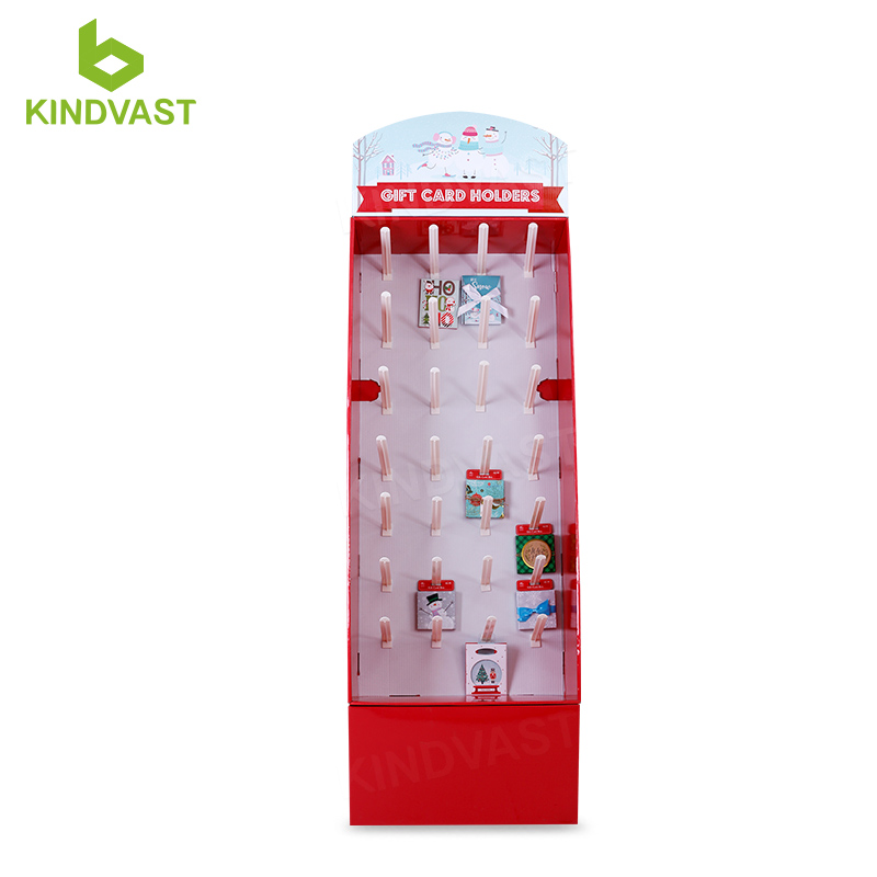 Christmas gift card display rack - Dongguan Yisen Exhibition Packaging ...