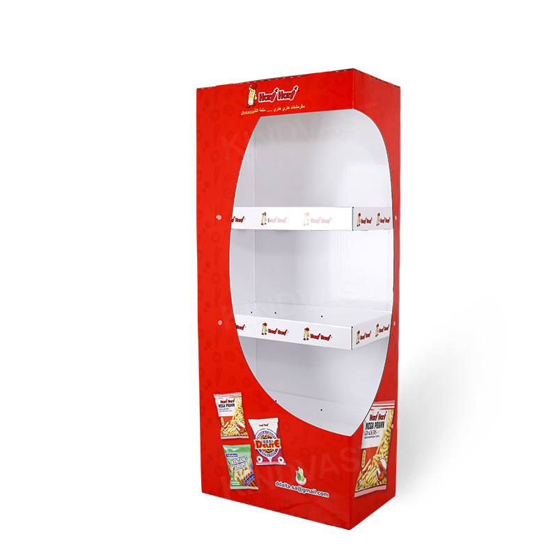 Snack bag biscuit paper display rack - Dongguan Kindvast Display and ...