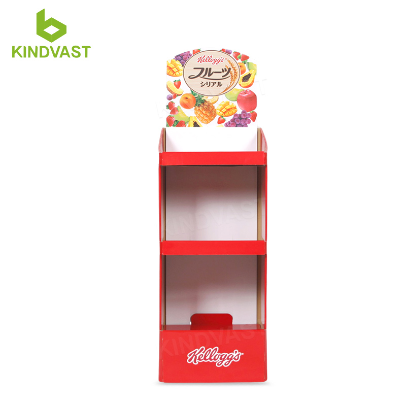 Snack Jiale's Biscuit Paper Display Stand - Dongguan Kindvast Display ...