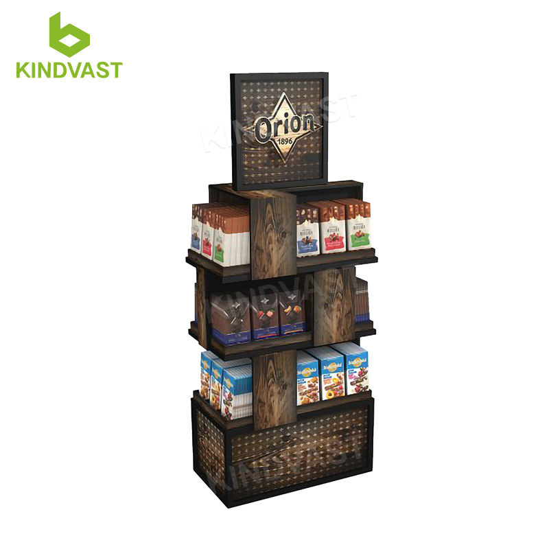 Wooden shelves, supermarkets, wooden display racks - Dongguan Yisen ...