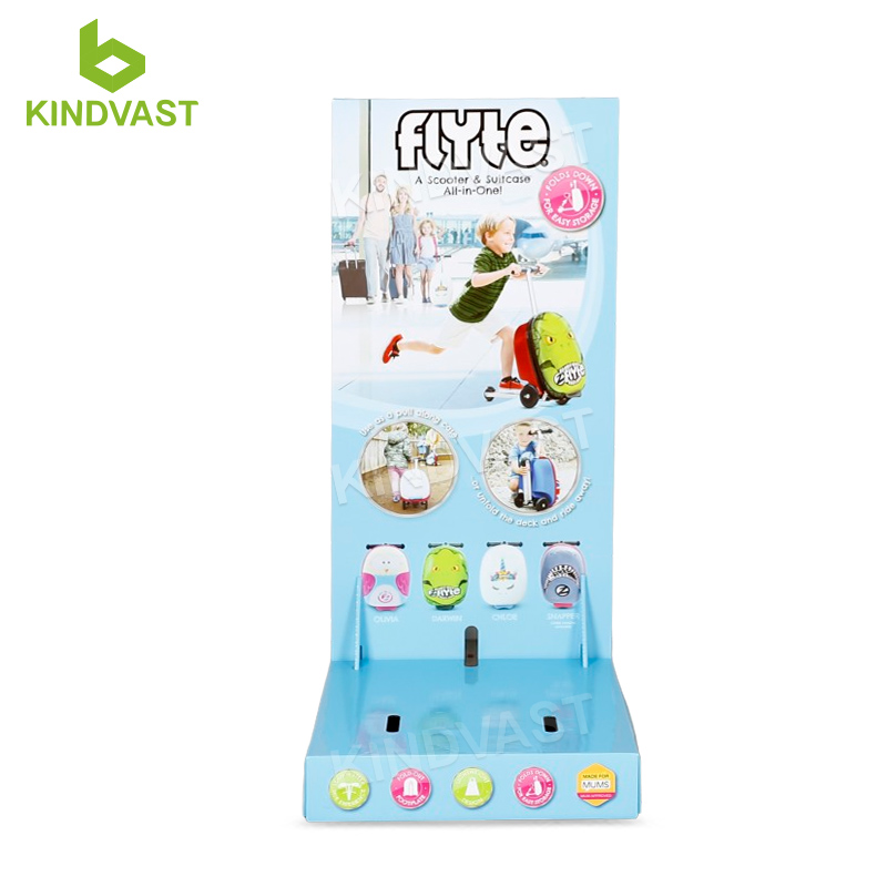 Scooter paper display rack - Fyre - Dongguan Yisen Exhibition Packaging ...